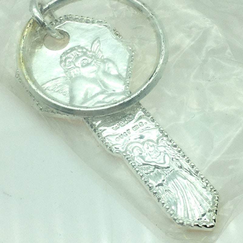 Angel Keyring - Etsy