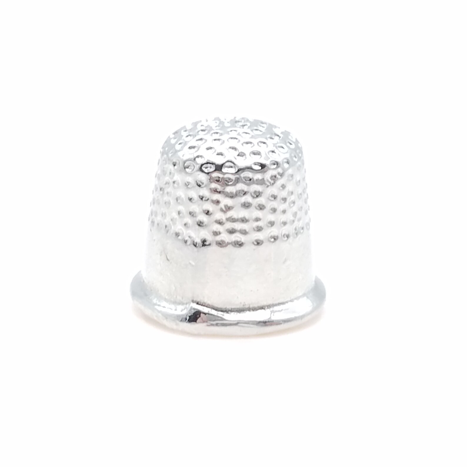Vintage Sterling Silver Thimble Charm | Etsy