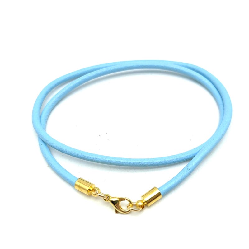 Custom Size Leather Necklace Cord - Etsy UK