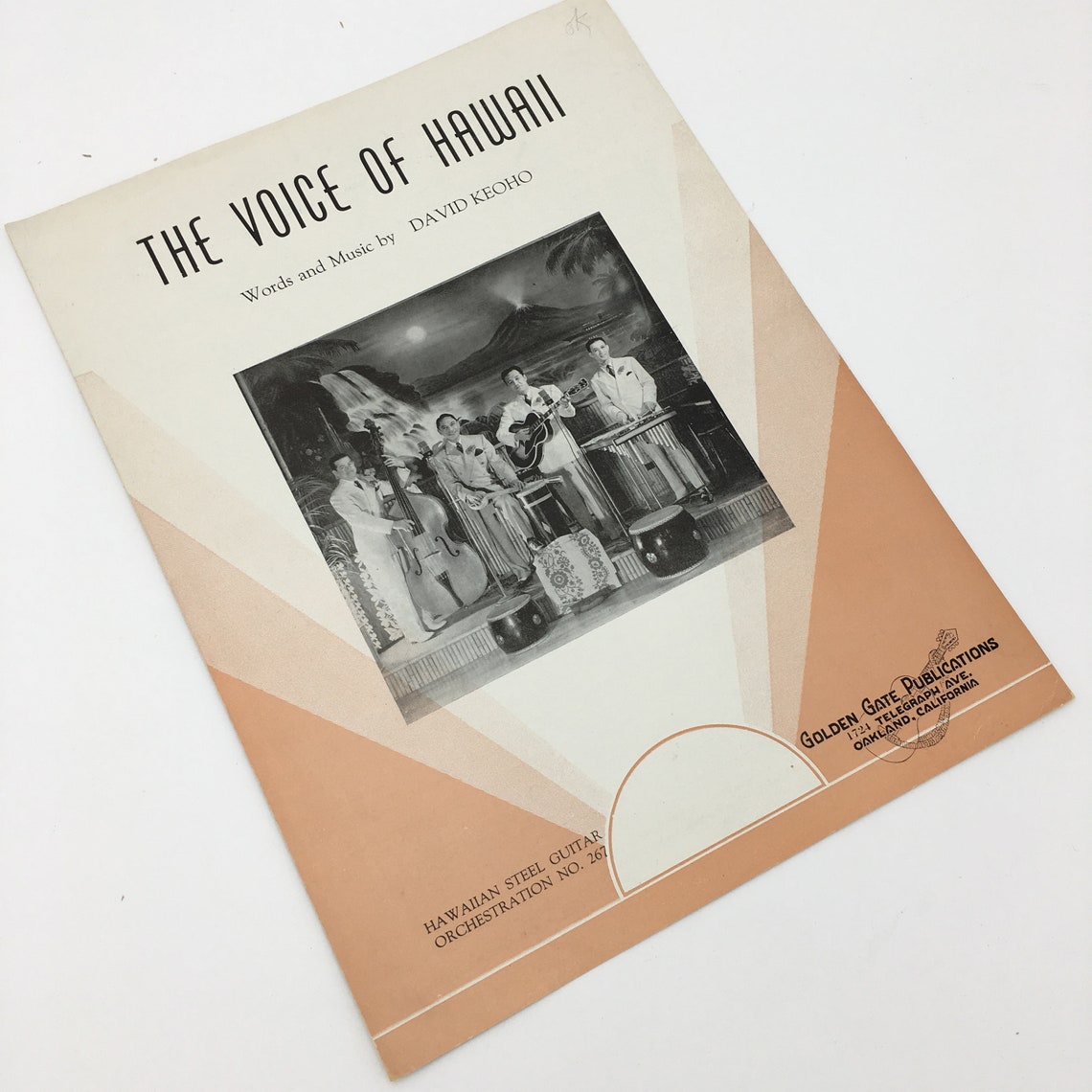 1941 the Voice of Hawaii by David Keoho for Hawaiian Steel - Etsy