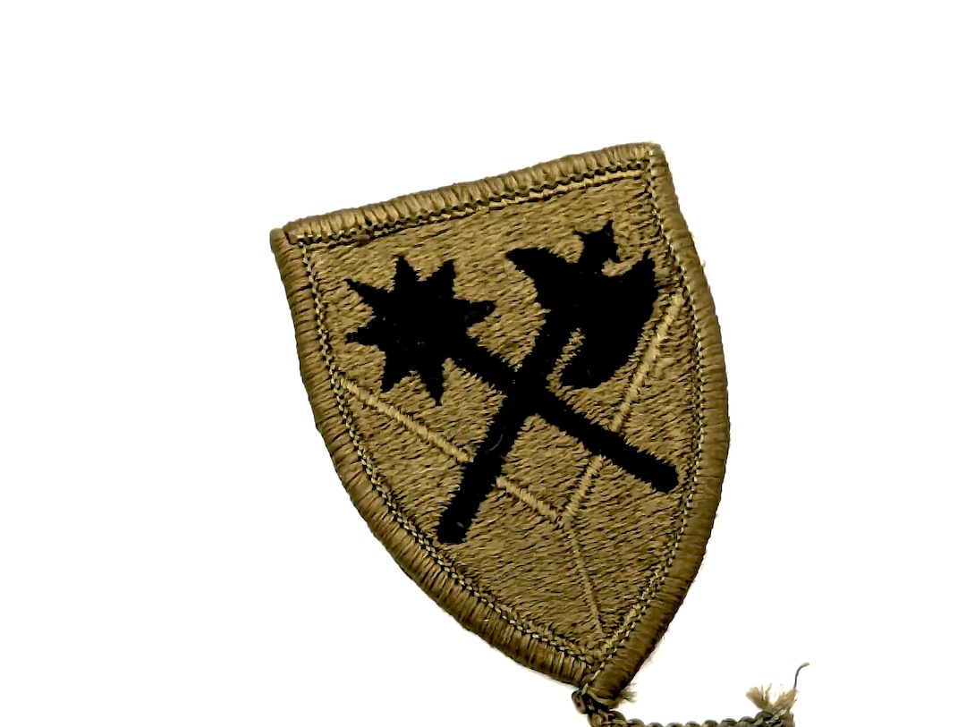 Vintage 194th Armored Brigade Army Shoulder Patch Mace & - Etsy