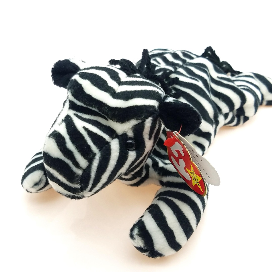 Ty Beanie Baby Ziggy the Zebra - Etsy