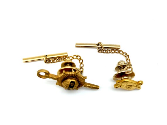 Two Vintage Honor Society Pins - Kappa Delta Pi & Phi… - Gem