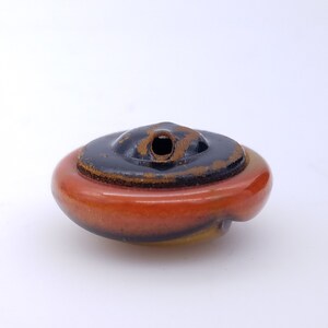 Set of 3 Antique Brown & Faux Opal Celluloid Buttons With Metal Backs ...