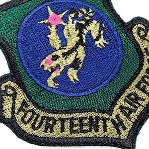 Vintage Fourteenth Air Force Flying Tigers Pocket Patch - Green - Etsy
