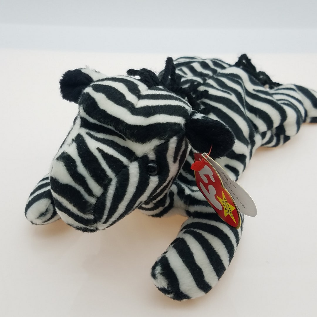 Ty Beanie Baby Ziggy the Zebra - Etsy