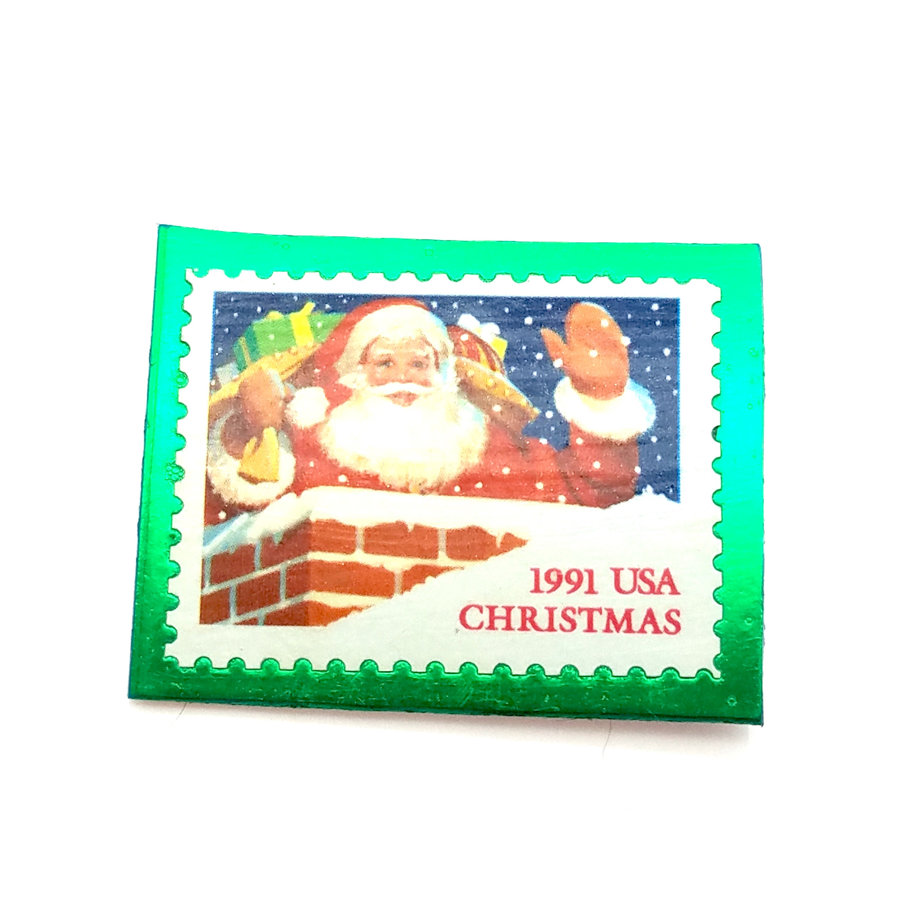 Three Vintage USPS Holiday Stamp Pins - Etsy