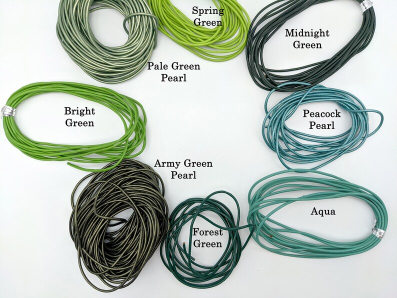 Thin Leather Cord Necklace or Wrap Bracelet With Magnetic - Etsy