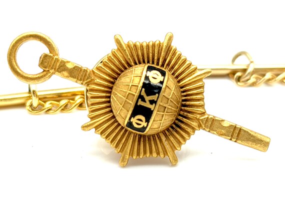 Two Vintage Honor Society Pins - Kappa Delta Pi & Phi… - Gem