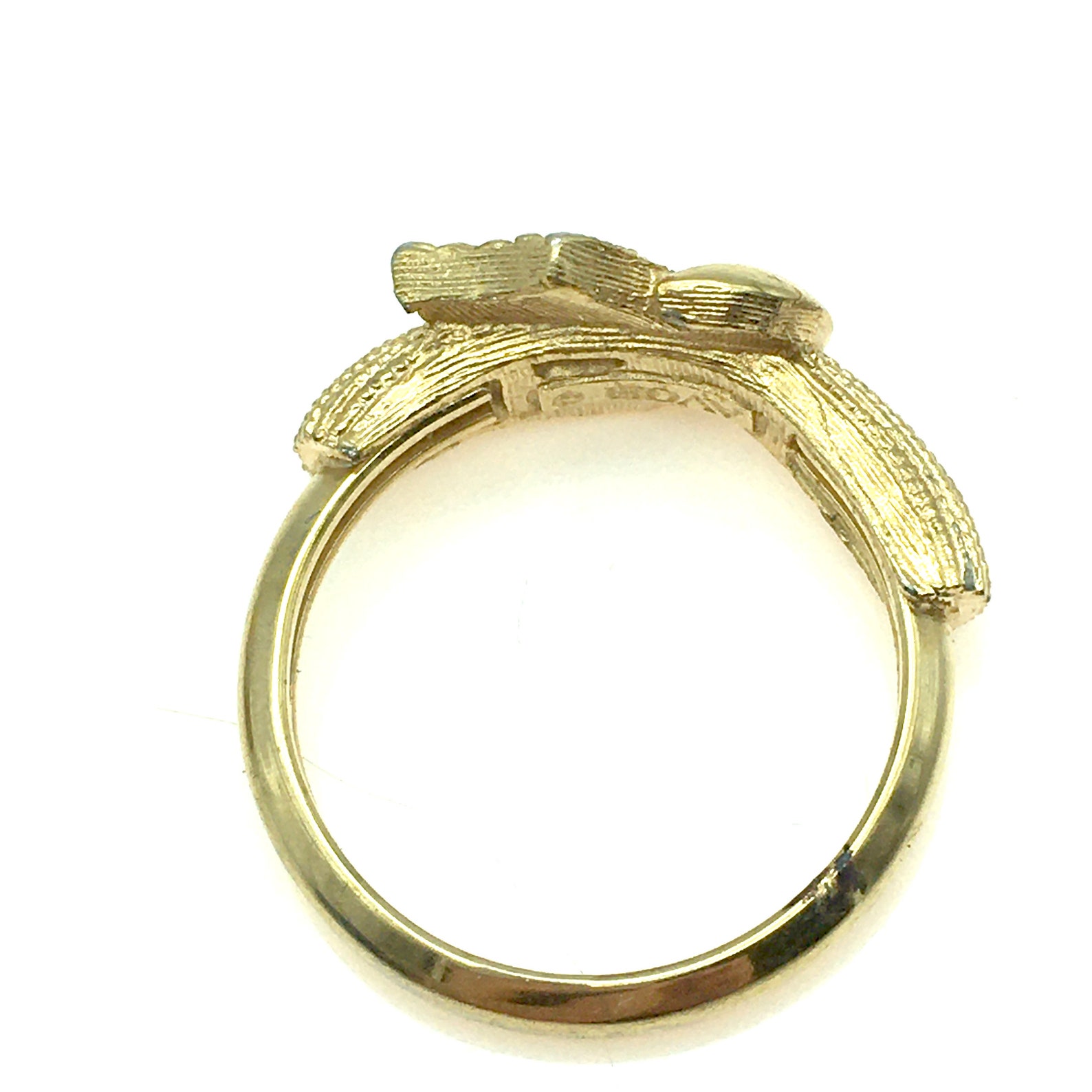 1975 Avon Textured Ribbon Gold Tone buckle Style | Etsy