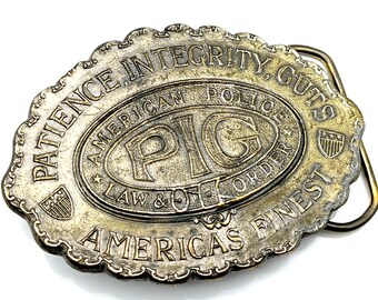 Pig Belt Buckle - Etsy