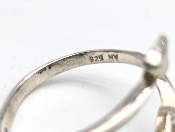 Vintage Avon Sterling Silver & Crystal Bypass Letter … - Gem