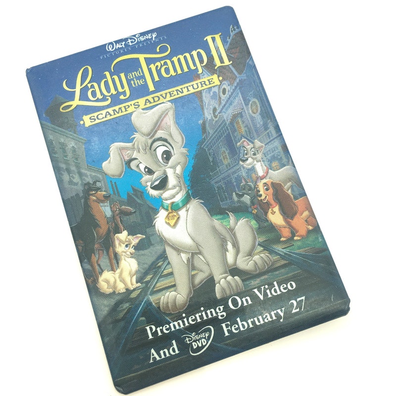 Lady and the Tramp Pin - Etsy