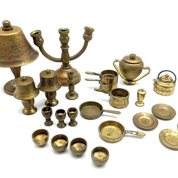 Brass Miniatures - Etsy
