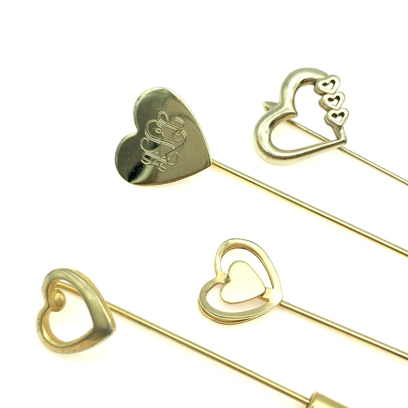 Heart Hat Pins - Etsy