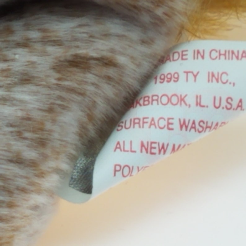 1999 Ty Beanie Baby Chipper the Chipmunk - Etsy