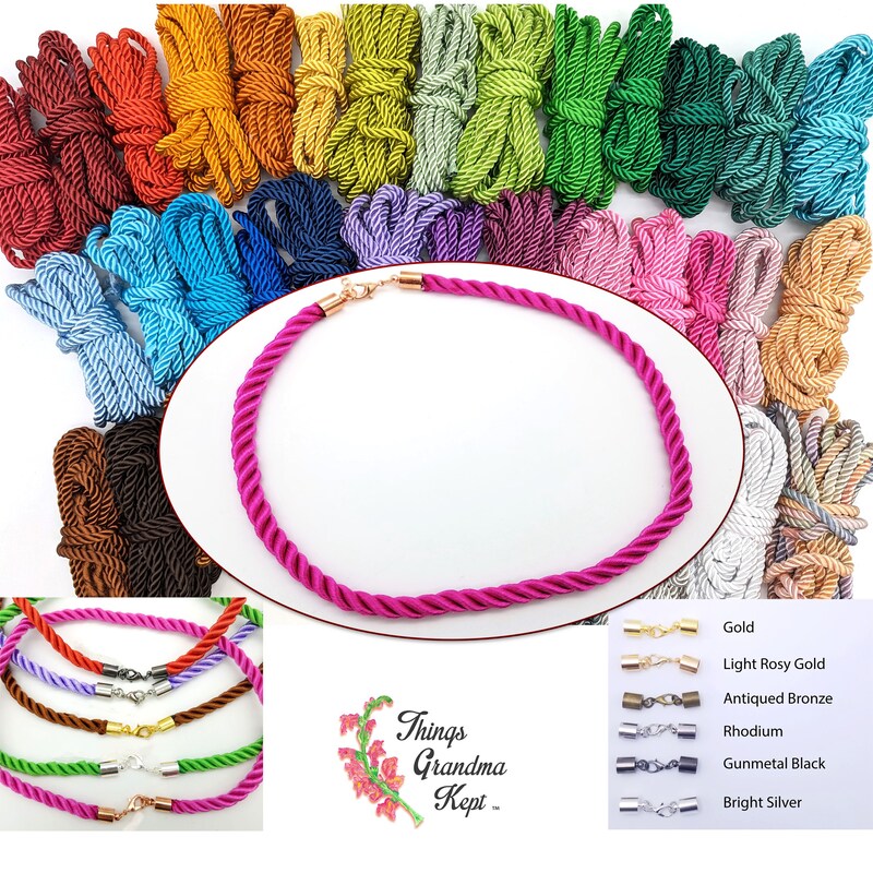 Twisted Necklace - Etsy