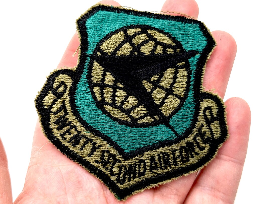 Vintage Twenty Second Air Force Pocket Patch - Green - Etsy