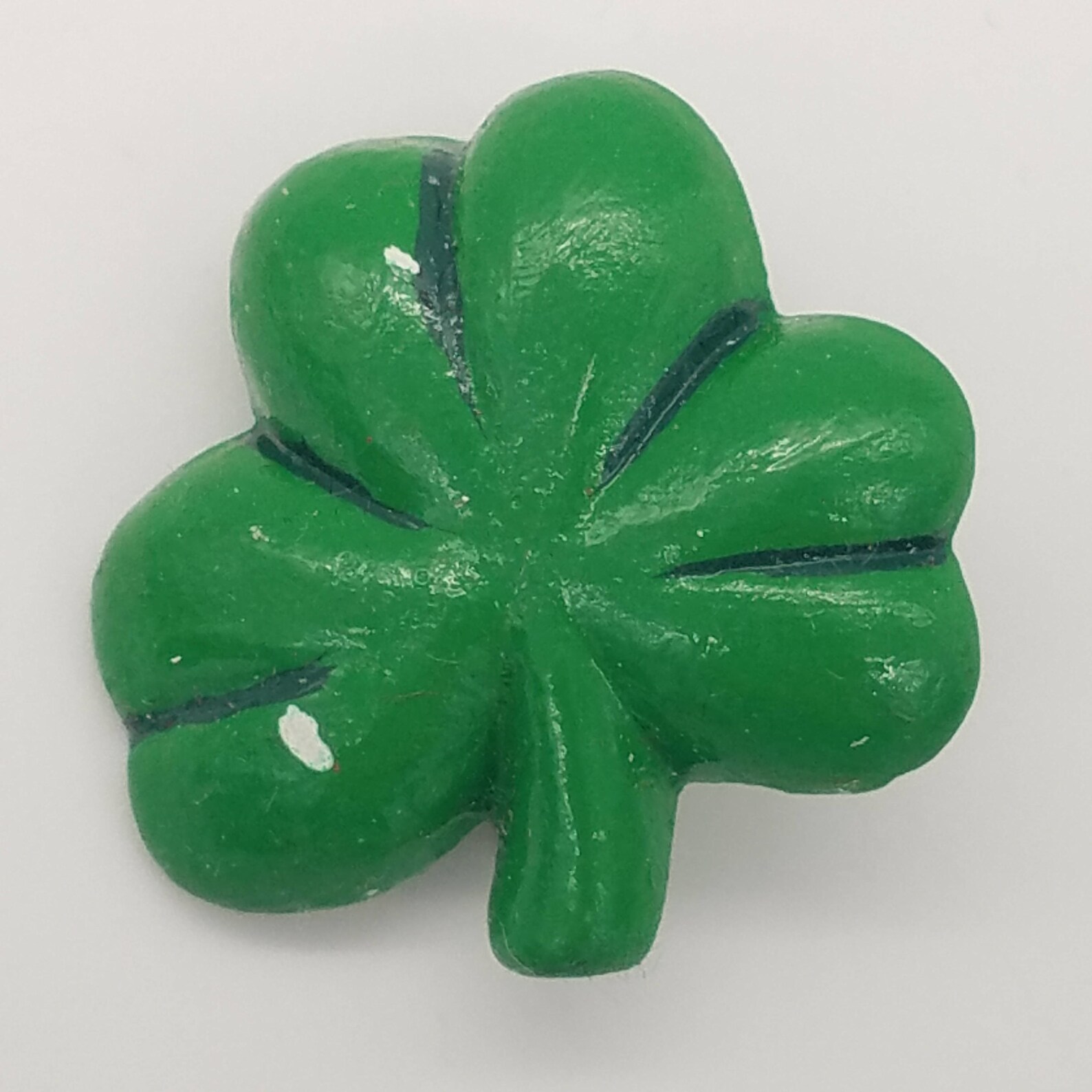 Three Vintage Resin Shamrock Pins St. Patrick's Day - Etsy