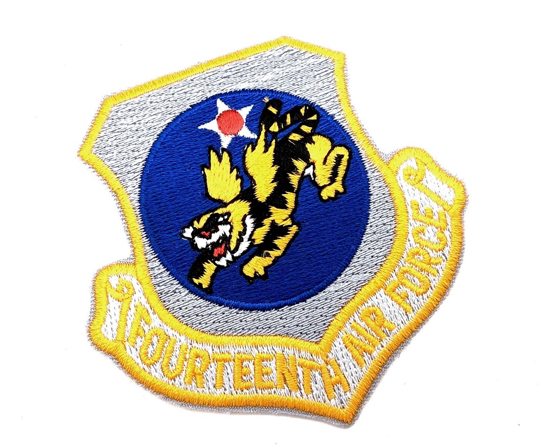 Vintage Fourteenth Air Force Flying Tigers Pocket Patch - Etsy