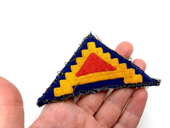 Original WWII 7th Army Shoulder Sleeve Patch - Gem