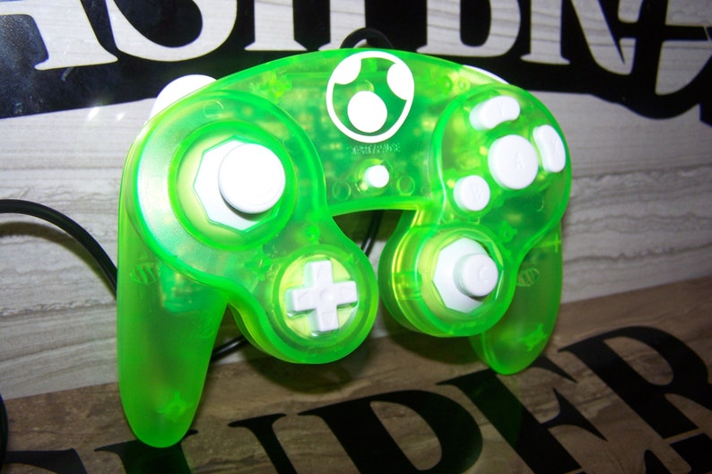Yoshi Themed Modded Gamecube Controller | Etsy