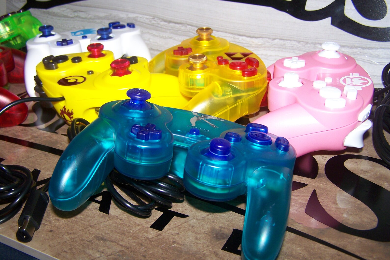 Sonic Themed Modded Gamecube Controller Solid White with | Etsy