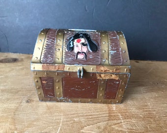 Treasure chest bank | Etsy