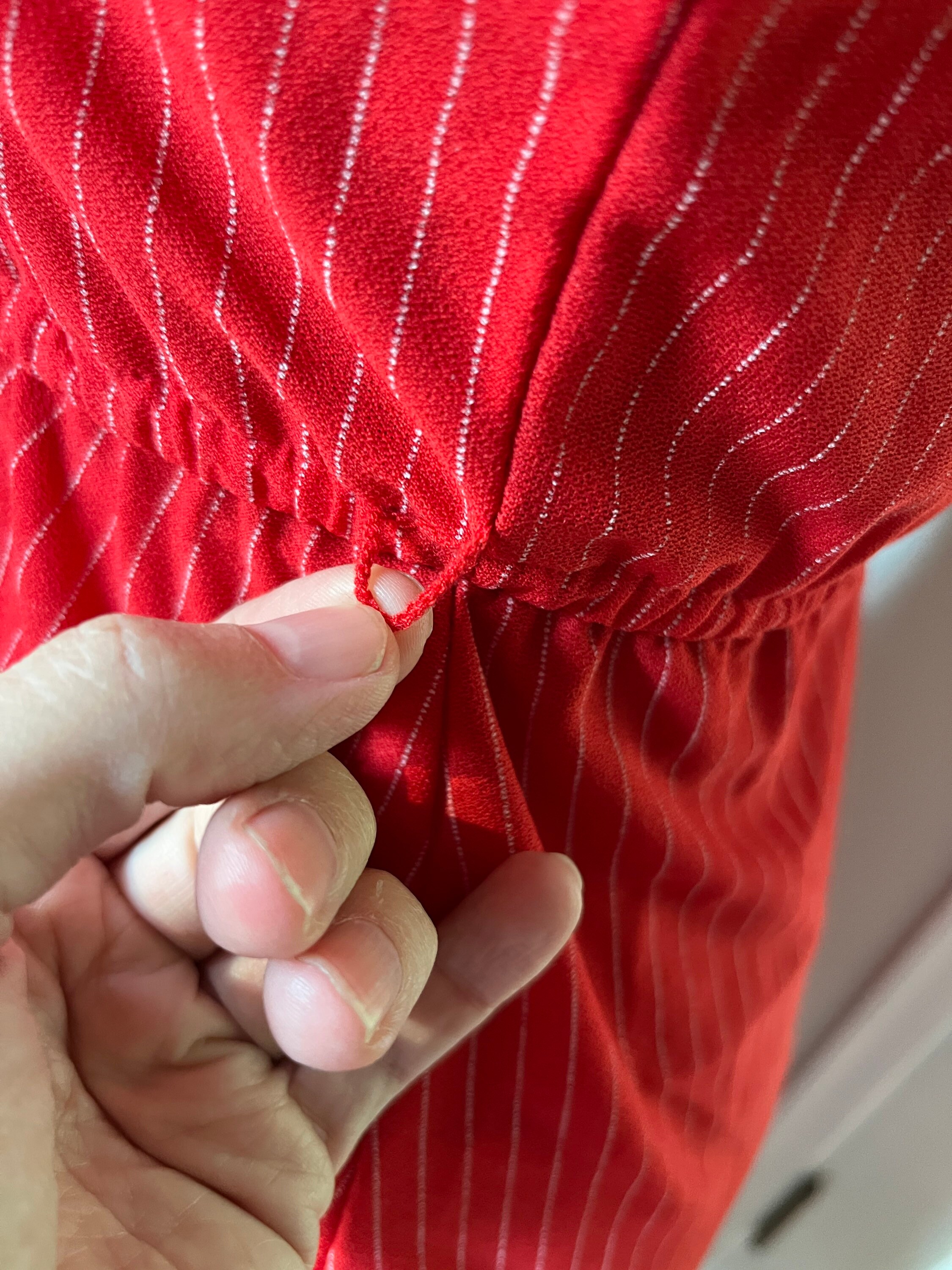 1980s Vintage Red Secretary Dress by Oops California - Etsy