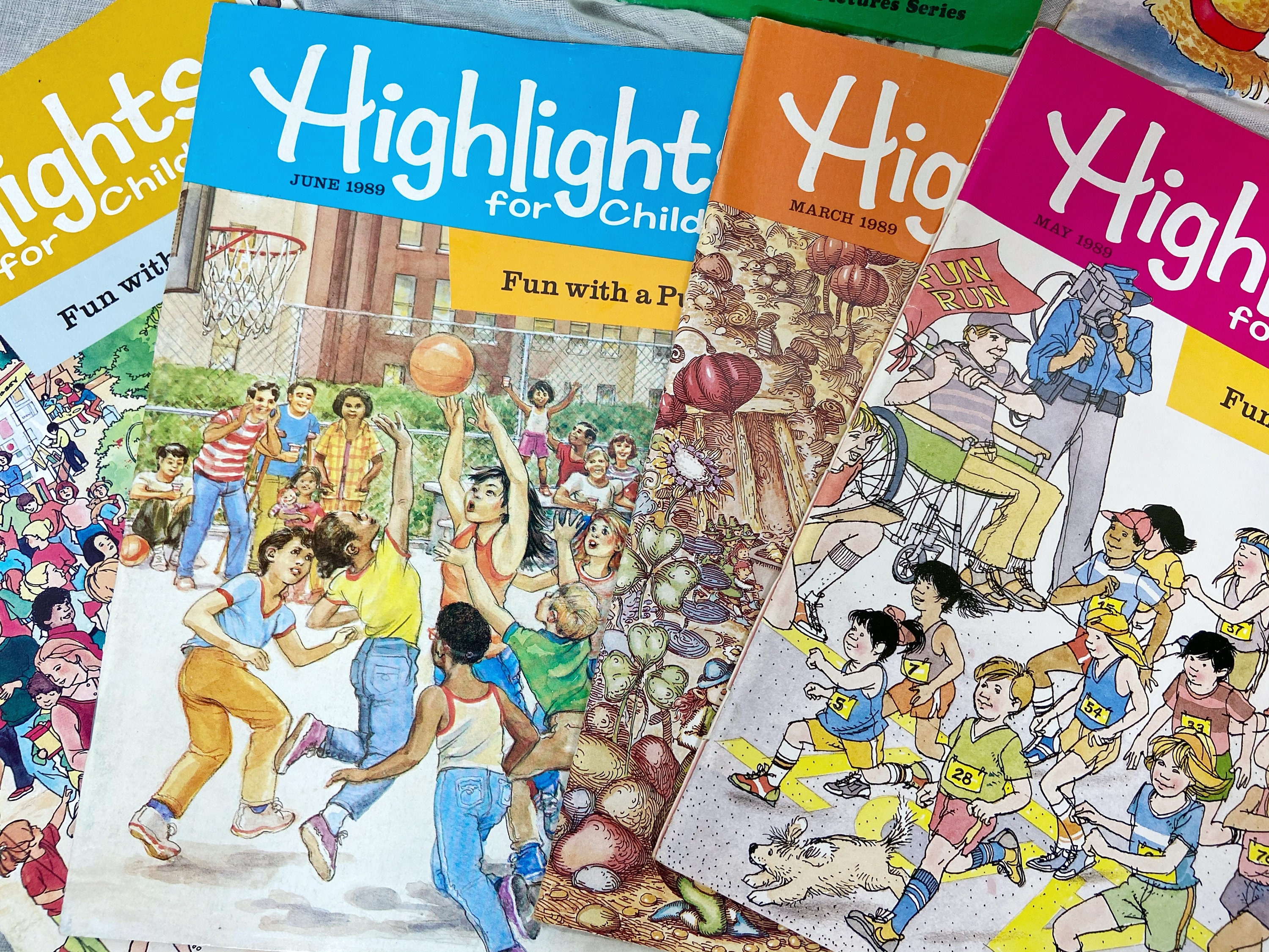 Vintage Highlights for Children Magazine / 6 1980s Kids | Etsy