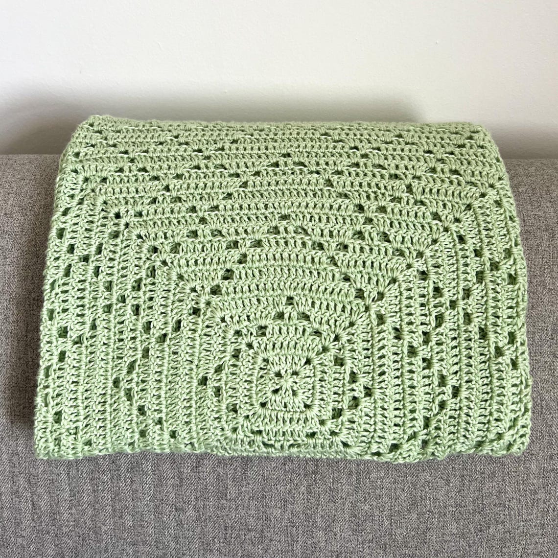 PDF Pattern - Dainty Darling Crochet Blanket Pattern - Intermediate ...
