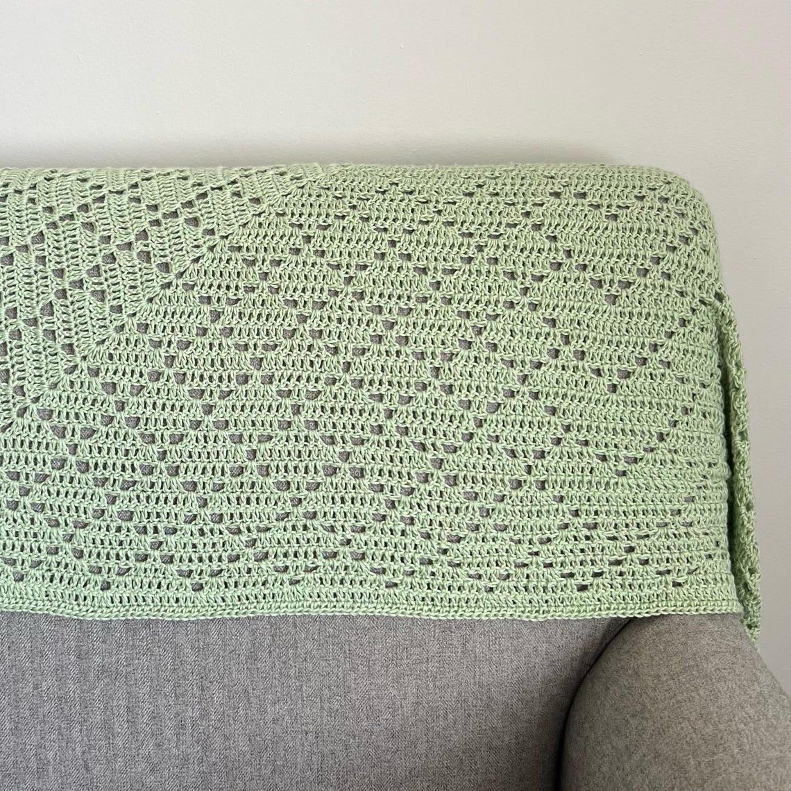 PDF Pattern - Dainty Darling Crochet Blanket Pattern - Intermediate ...