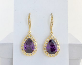 Purple gold jewelry | Etsy