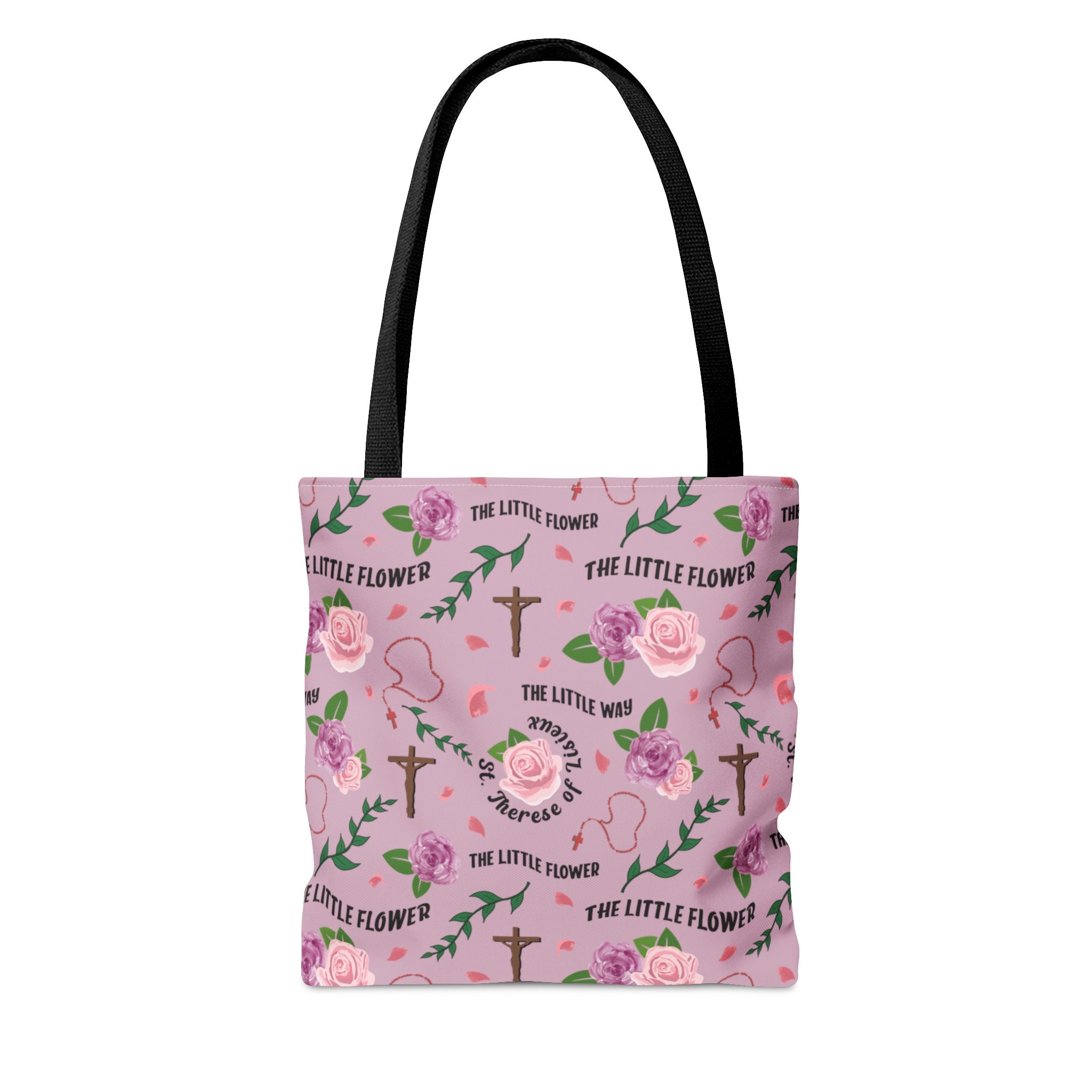 St. Thérèse of Lisieux Tote Bag, Catholic Mass Bag, Traditional ...