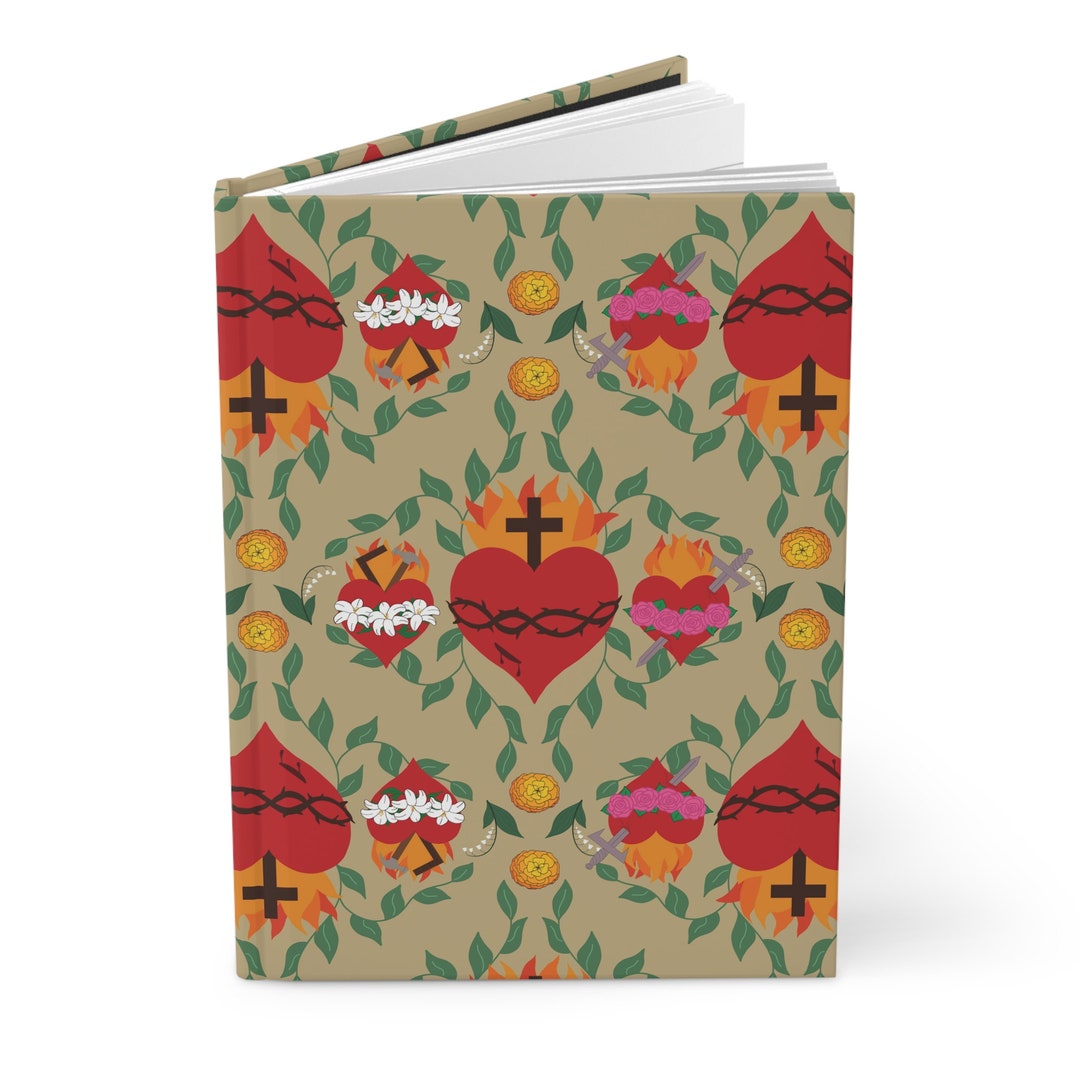 Hearts of the Holy Family Catholic Notebook/journal, Sacred Heart of ...