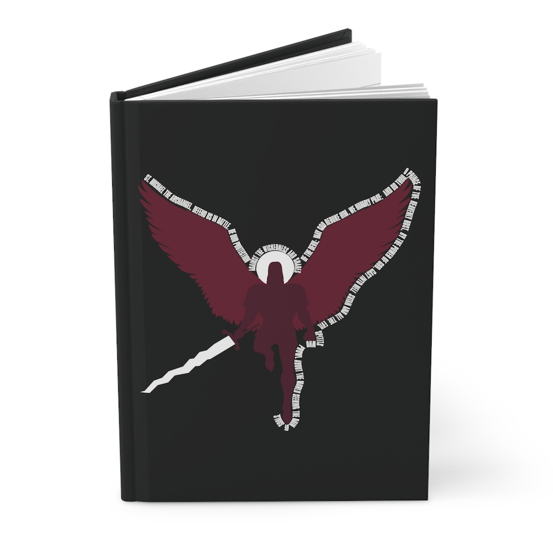St. Michael Archangel Hardcover Journal Notebook Matte,catholic ...
