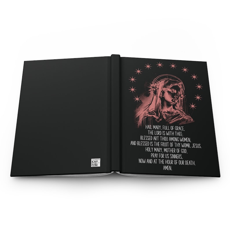 Blessed Virgin Mary Hardcover Journal Notebook Matte,catholic ...