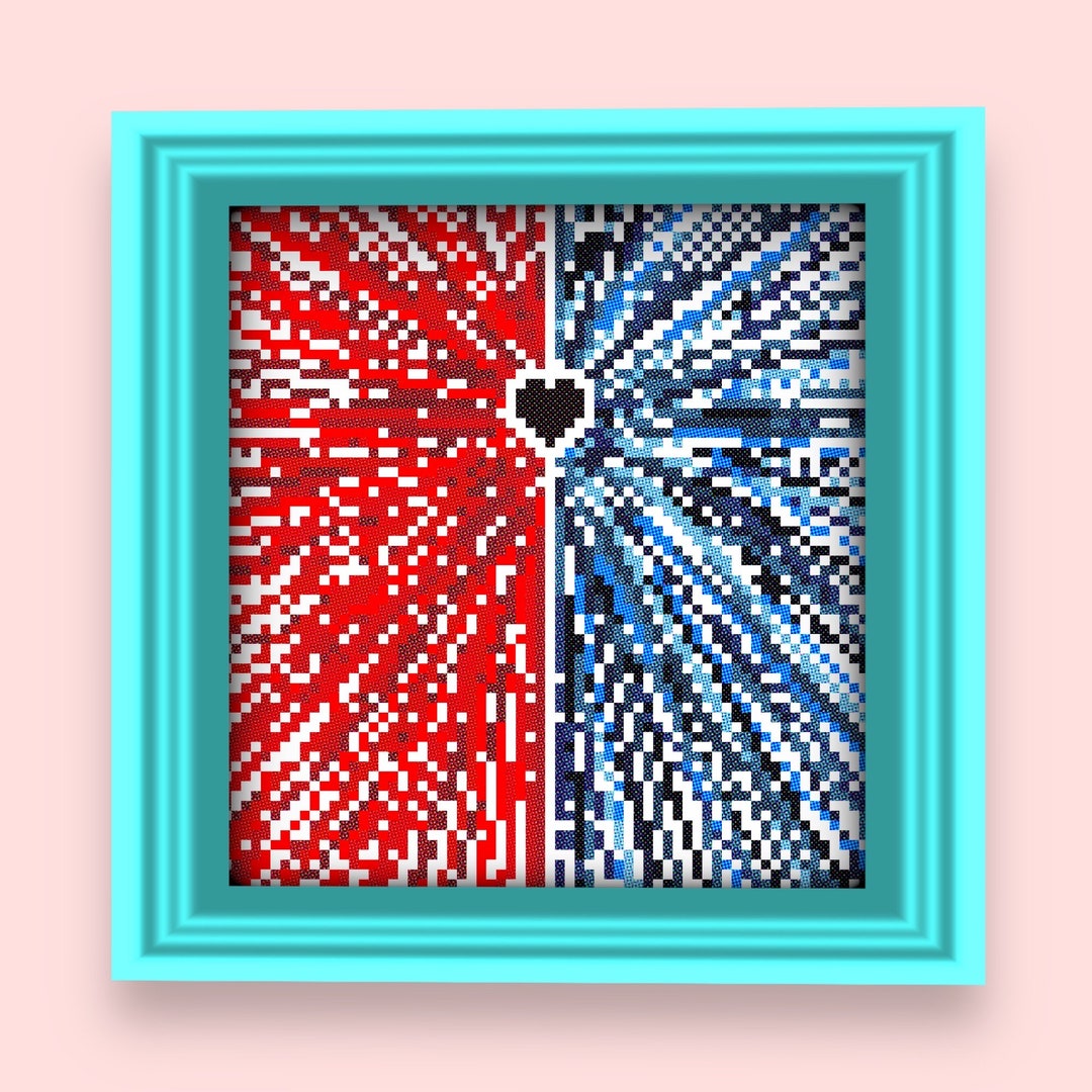 Divine Mercy Cross Stitch Pattern - Etsy