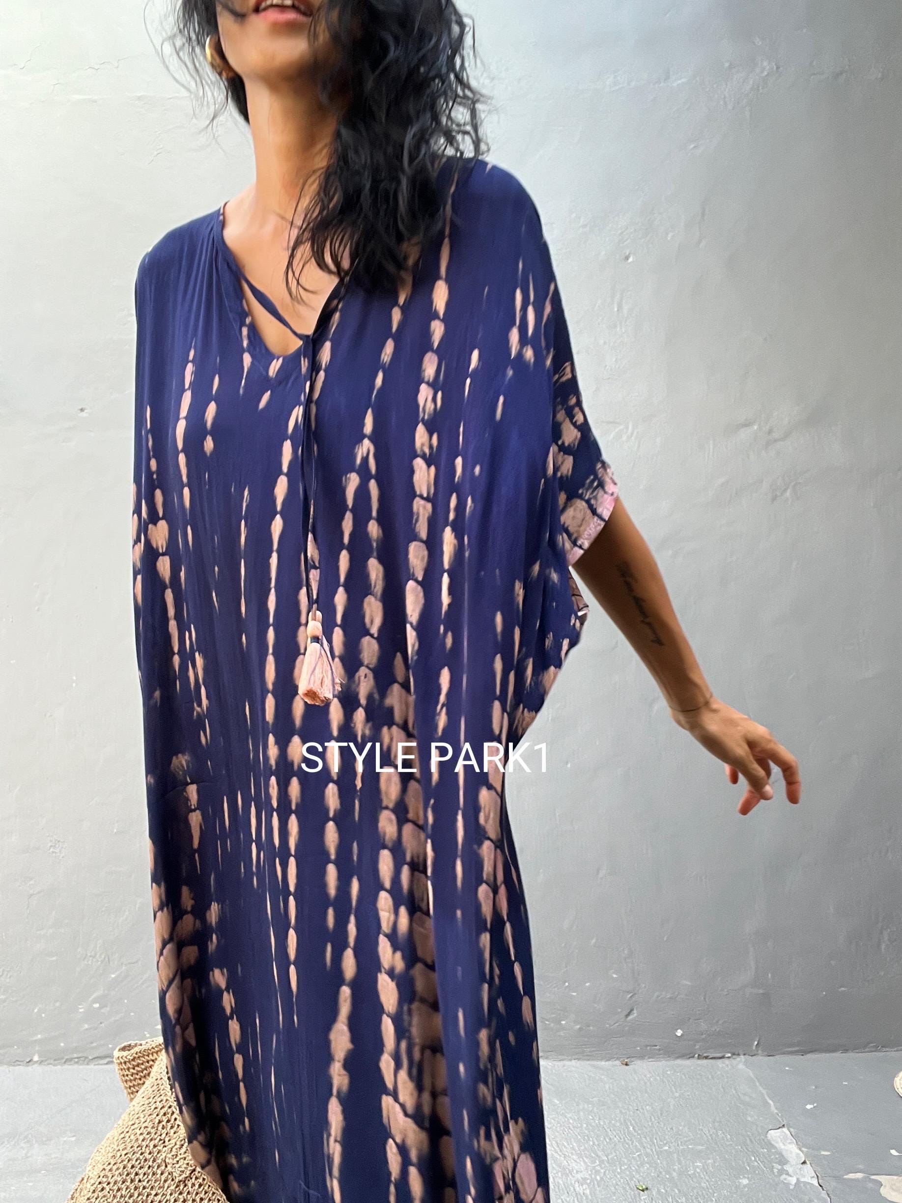 Ln23/kaftan Dress , Resort Wear, Bikini Cover Up, Beach Dress, Boho ...