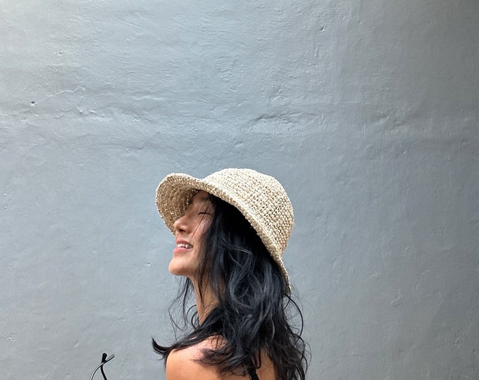 HL05/ Nature Hat, Raffla Hat , Summer Hat,straw Hat,french Market Hat ...