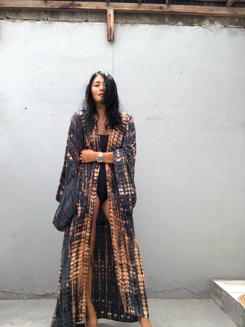 Lkb05/oversized Length Long Kimono Robe Summerunisex - Etsy