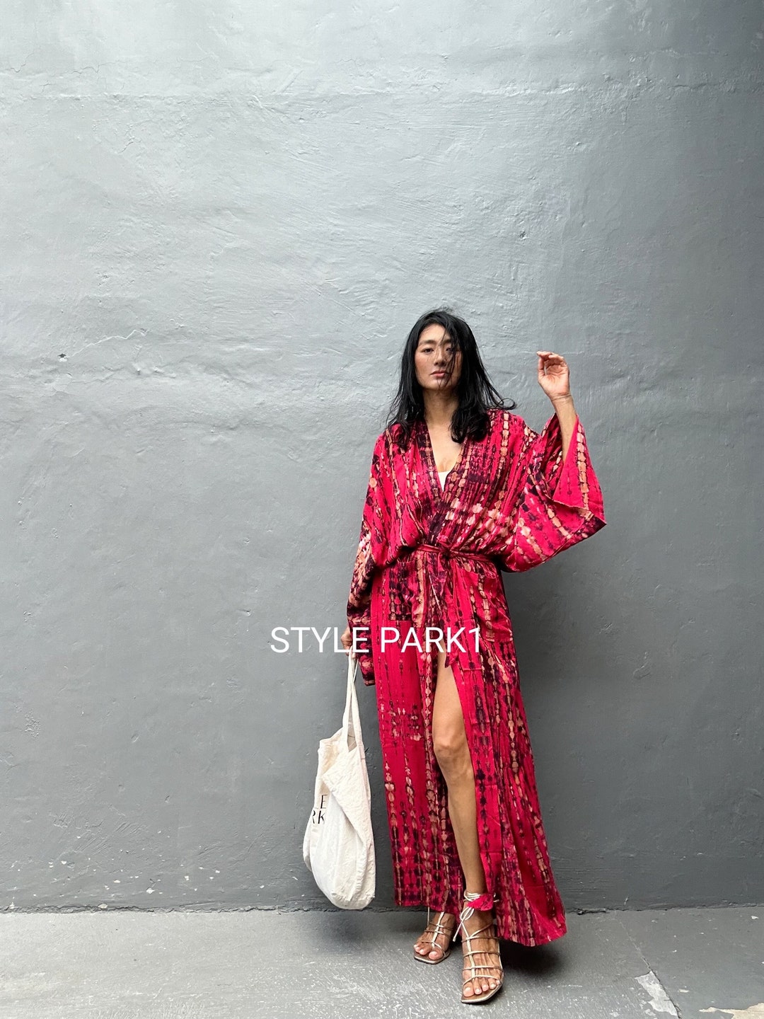 Lkb165/oversized Length Long Kimono, Robe, Summer,unisex Kimono,tall ...