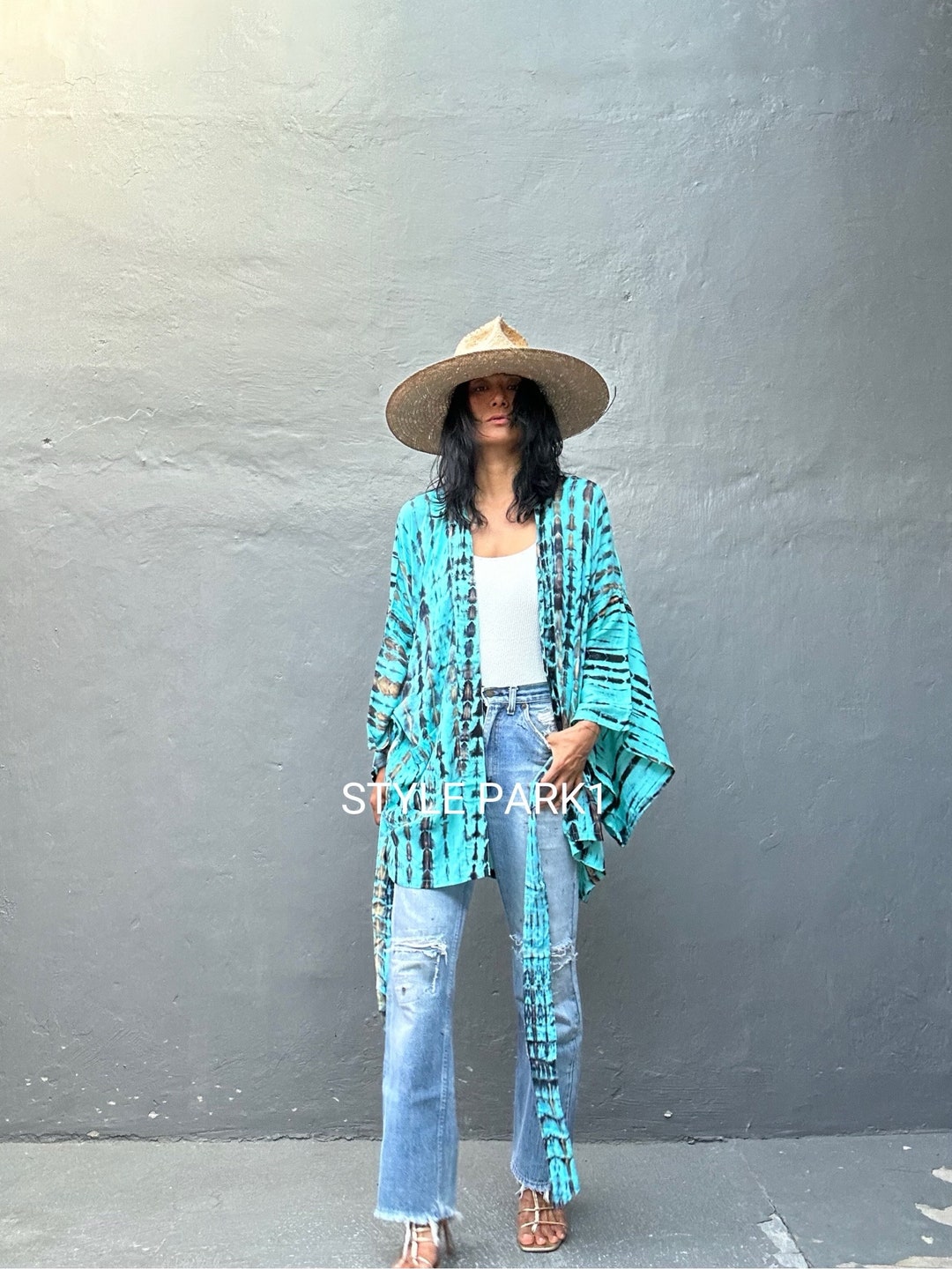 Vlkp26/short Kimono, Robe, Summer,unisex Kimono,beach Cover Up - Etsy