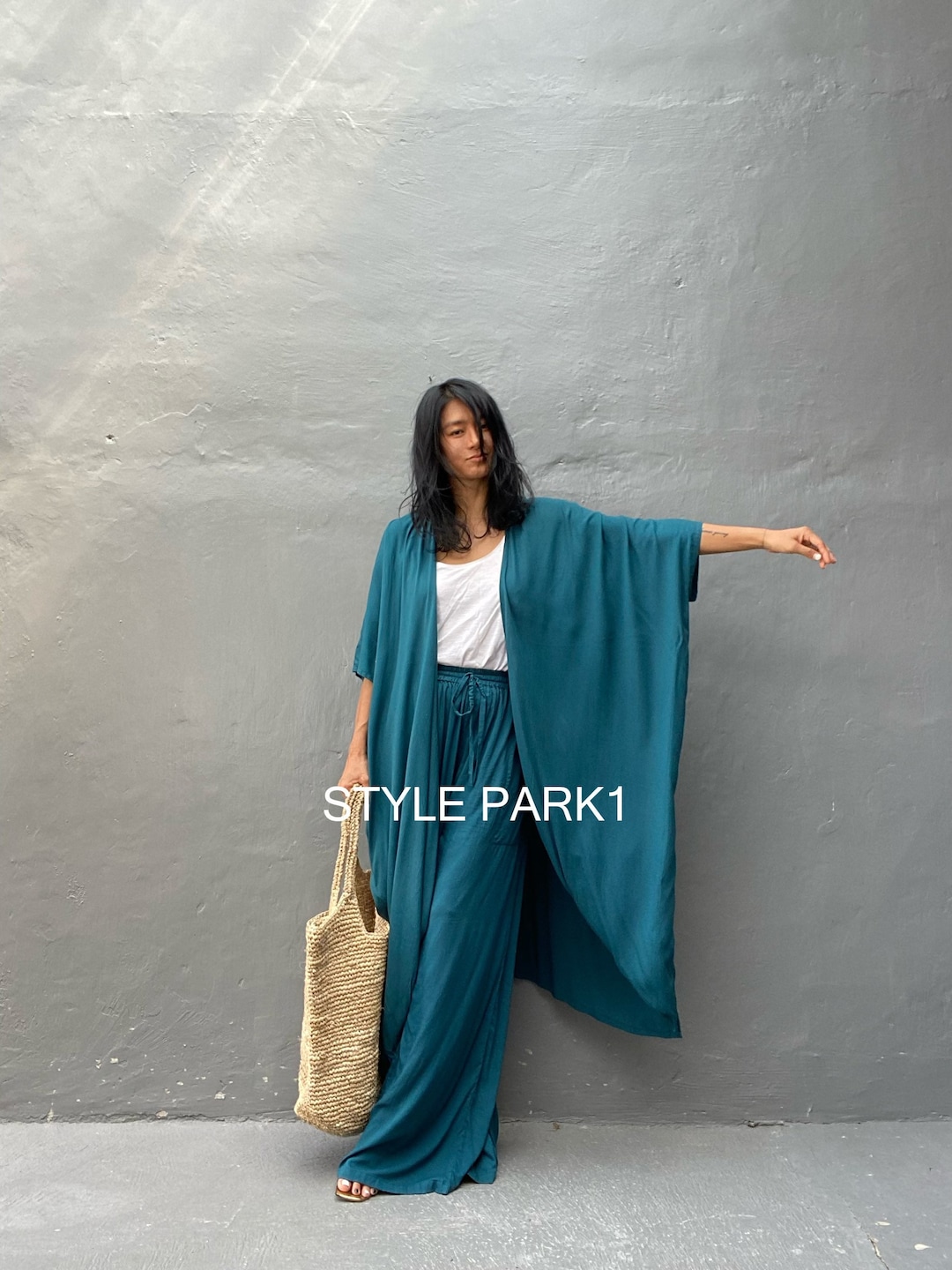 Vlb10/lombok Resort Wear Set ,jacket ,holiday,boho, Loose Fit Jacket ...