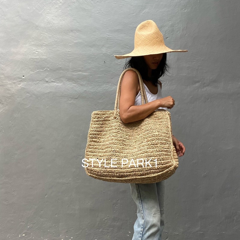 Woven Resort Bag - Etsy