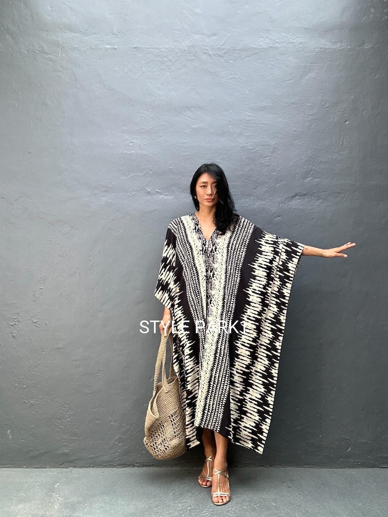 Ktm123/snake Skin Midi Kaftan Simple Dress, Stylish, Elegant, Miami ...