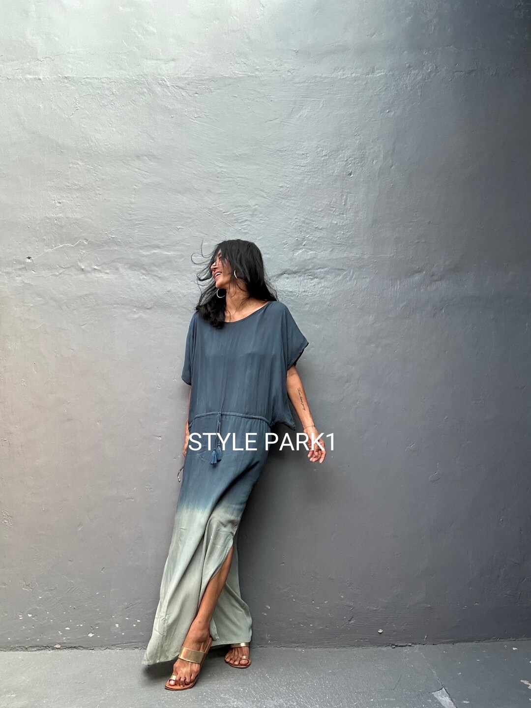 Ub19/maxi Dress, Resort Wear, Summer Daily Look, Boho Dress,simple,home ...
