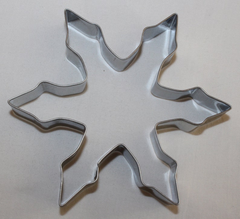 Snowflake Stainless Steel Cookie Cutter 11cm - Etsy