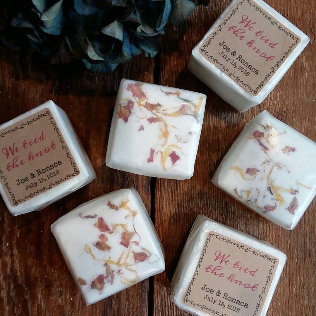 25 Bath Cubes Wedding Favours, Baby Shower, Bath Bomb Favours ...