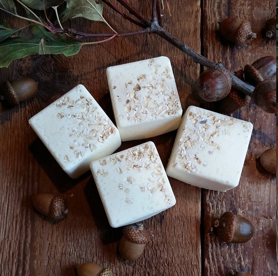 Oatmeal Milk Bath Cube Set of 4, Milk Bath Cube Set, Milk Bath, Oatmeal ...